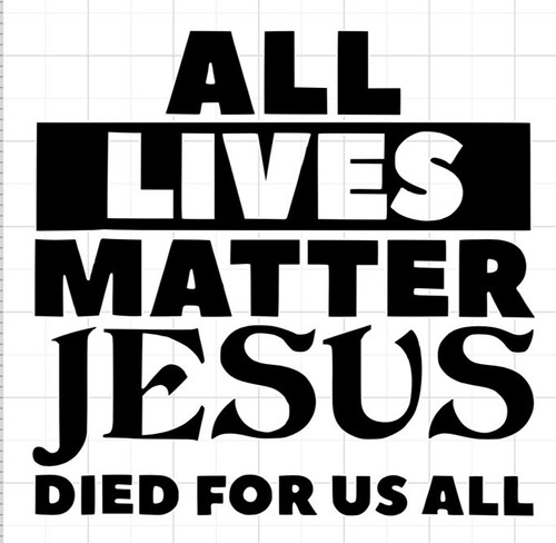 All Lives Matter Decal | eBay