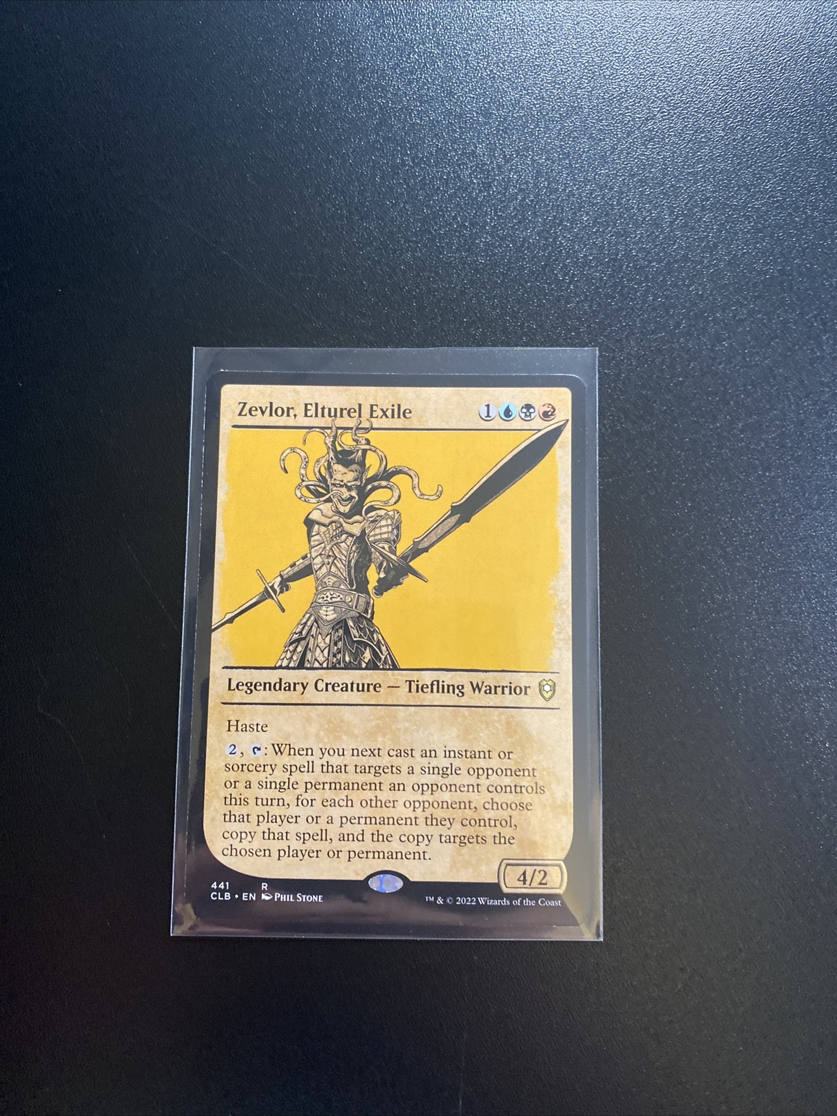 MTG Zevlor, Elturel Exile Commander Legends: Battle for Baldur's Gate ...