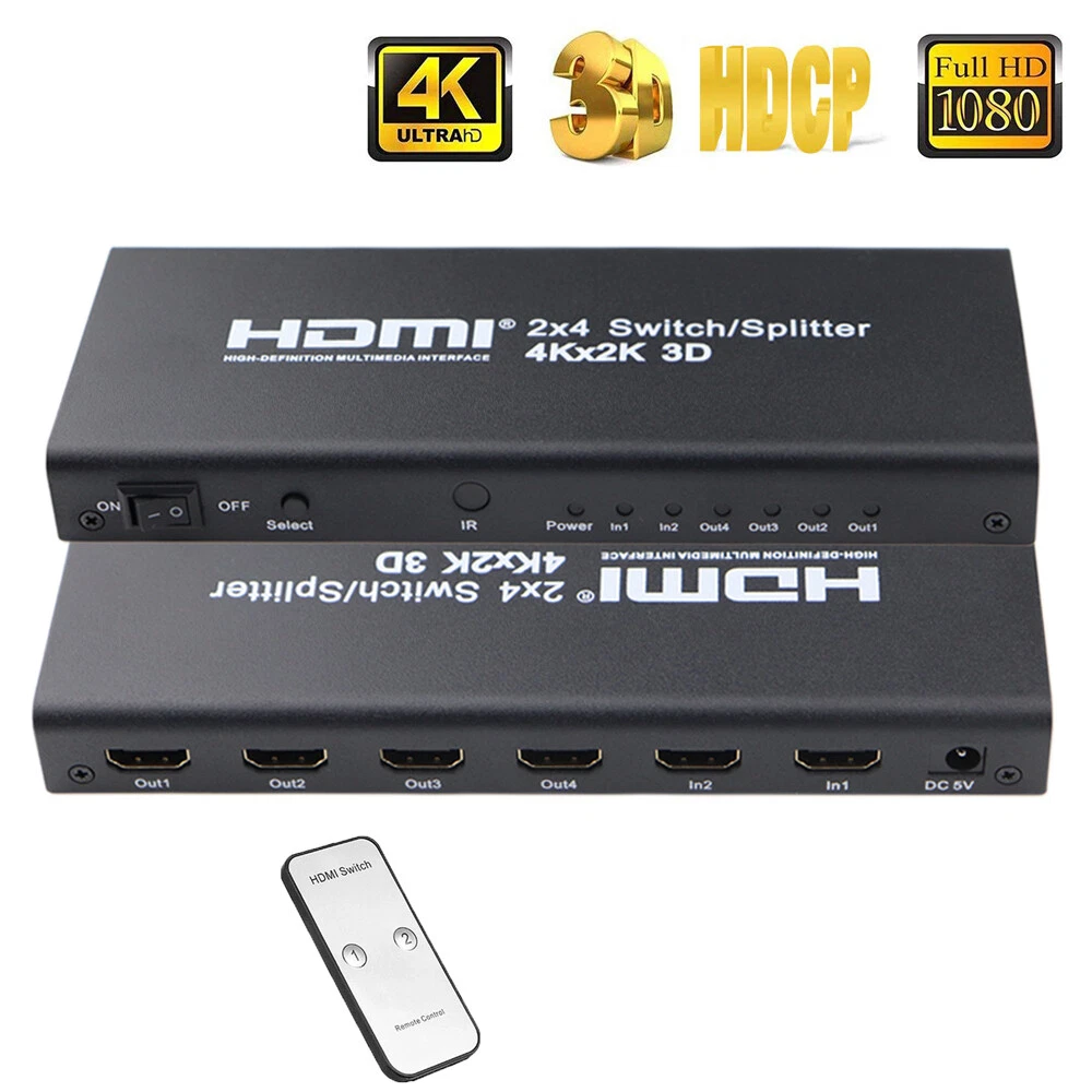 2x4 Hdmi Switch