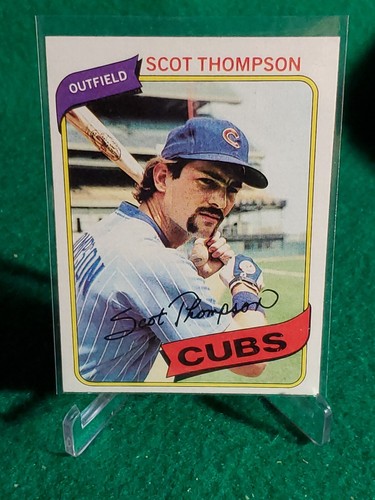 1980 Topps Scot Thompson Chicago Cubs #574 | eBay