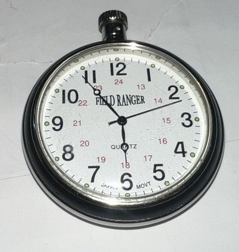 Field Ranger Pocket Watch Rustic Vintage Open Face Pocket Watch NEEDS ...