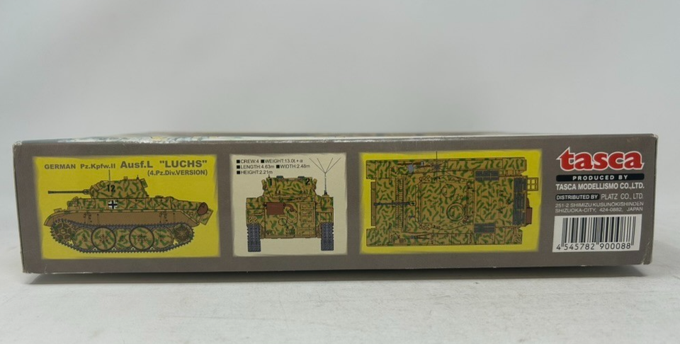 Tasca Model Kit - German Pz.Kpfw.II Ausf.L LUCHS Tank #35-006 ...