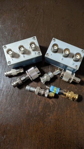 1PC Mini-Circuits ZSC-4-3 0.25-250MHz BNC RF combiner, Accessories Look ...