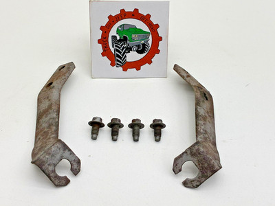 76-79 Ford F-150 78-79 Bronc0 4X4 Dana 44 Disk Brake Line Brackets w ...