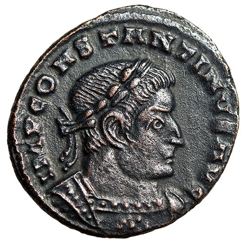 HIGH QUALITY Constantine I The Great Roman Coin w COA Portrait & Sol ...