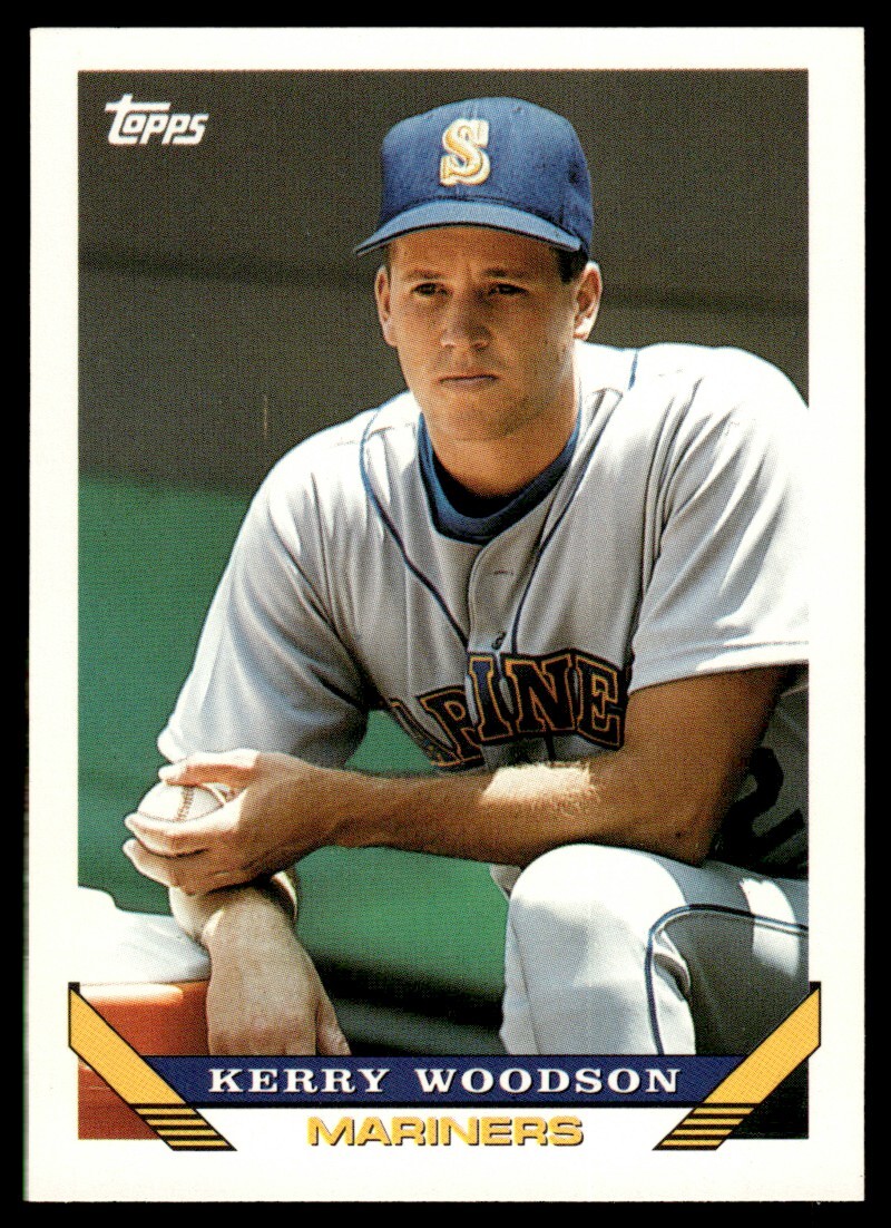 1993 Topps #539 Kerry Woodson Seattle Mariners | eBay