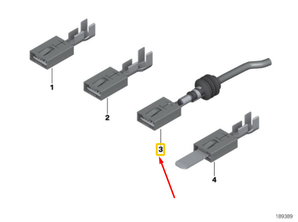 12520144161 OEM BMW Plug Connection Femail for sale online | eBay