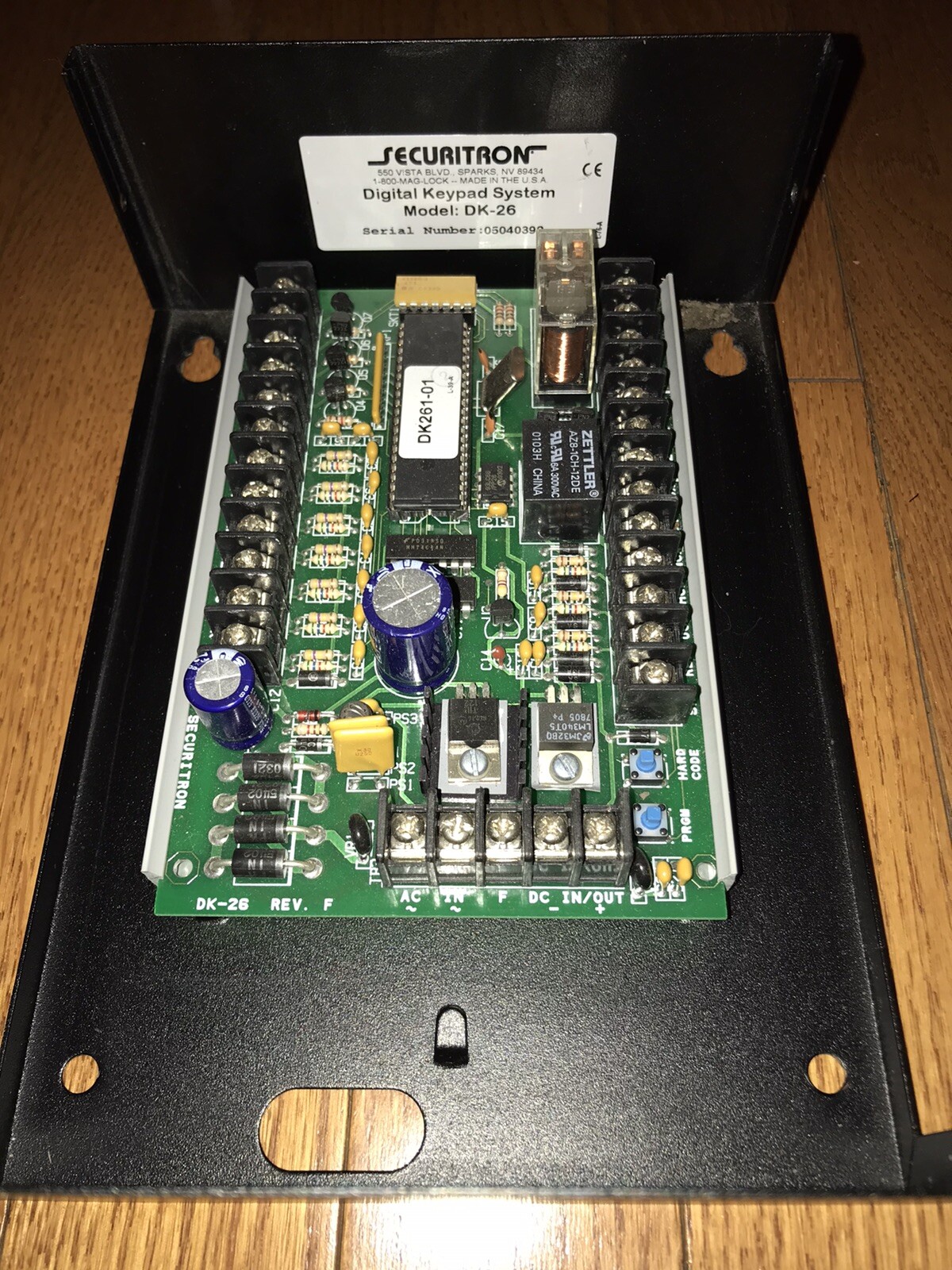 SECURITRON DK-26 Access Control Keypad,59 User Code, DK-26SS | eBay