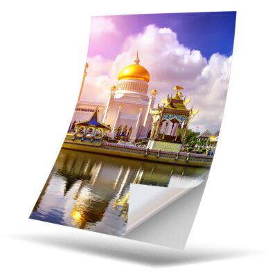 1 x Vinyl Sticker A4 - Bandar Seri Begawan Brunei #21185 | eBay