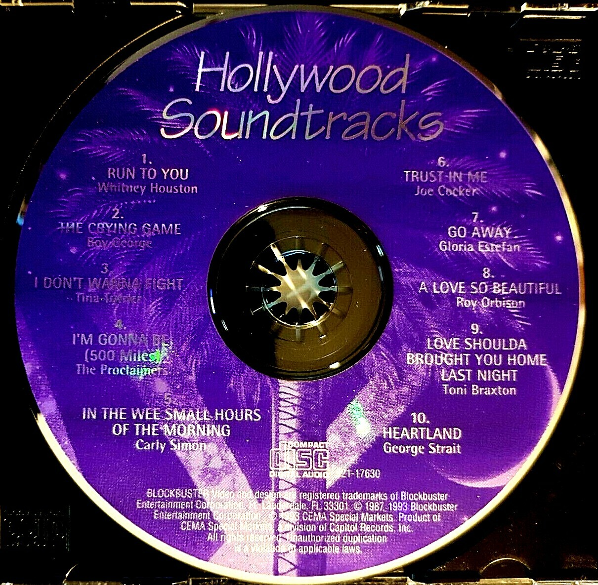 Hollywood Soundtracks - ( CD - Capitol Records / Blockbuster Video ) | eBay