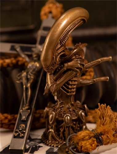 Alien Statue Figure Bronze Statues Figure Toy Home Decor Gifts | eBay