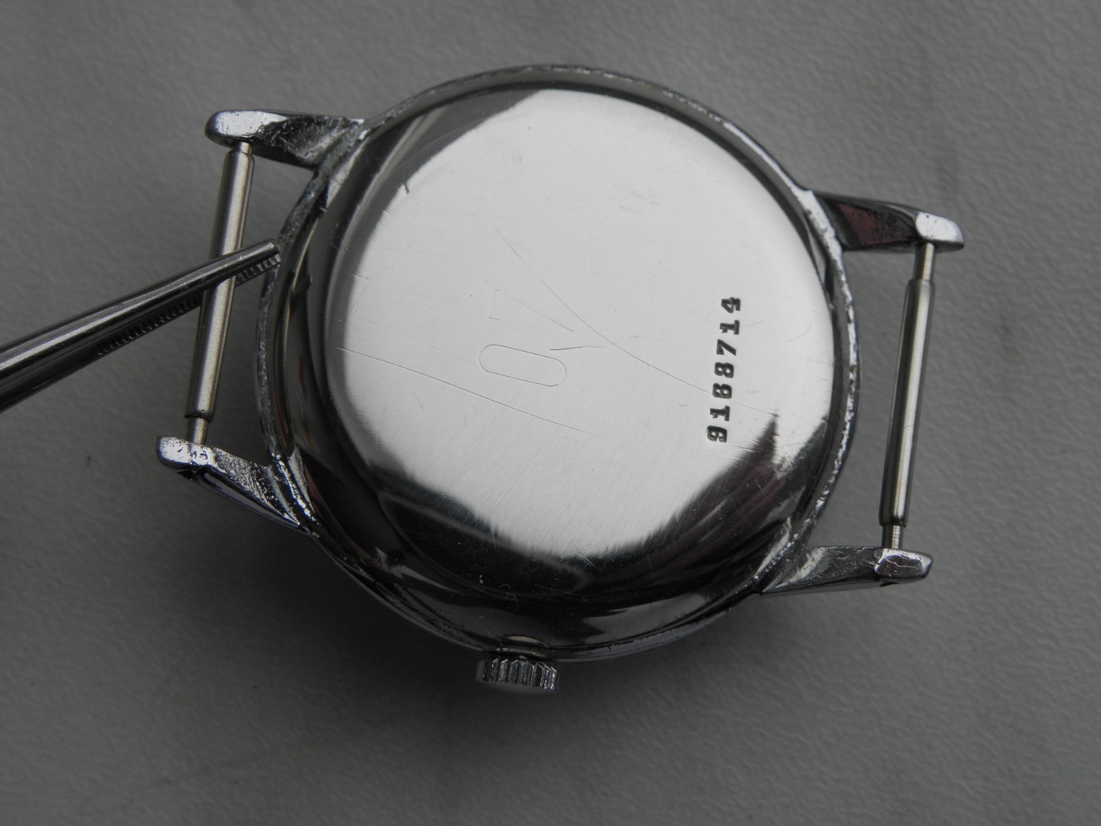 Vintage Zenith Cal 126 Black Sub Second Dial Swiss Made 1950`s | eBay