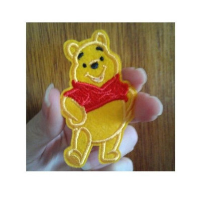 Winnie The Pooh - Bear - Cartoon - Embroidered Iron On Applique Patch ...