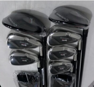 TaylorMade M4 Iron Set - 4H, 5H, 6-PW - Senior Flex Graphite - NEW | eBay