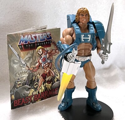 LASER POWER HE-MAN w/COMIC • MASTERS OF THE UNIVERSE CLASSICS | eBay