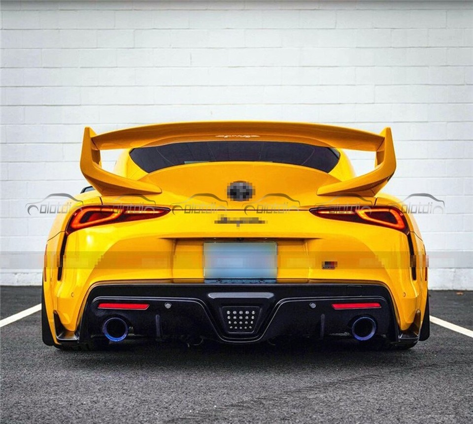 For 20+ Toyota Supra A90 Carbon Fiber & FRP ST Style Trunk Wing Boot ...