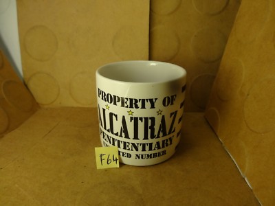 Property Of Alcatraz Penitentiary Coffee Mug (Used/EUC) | eBay
