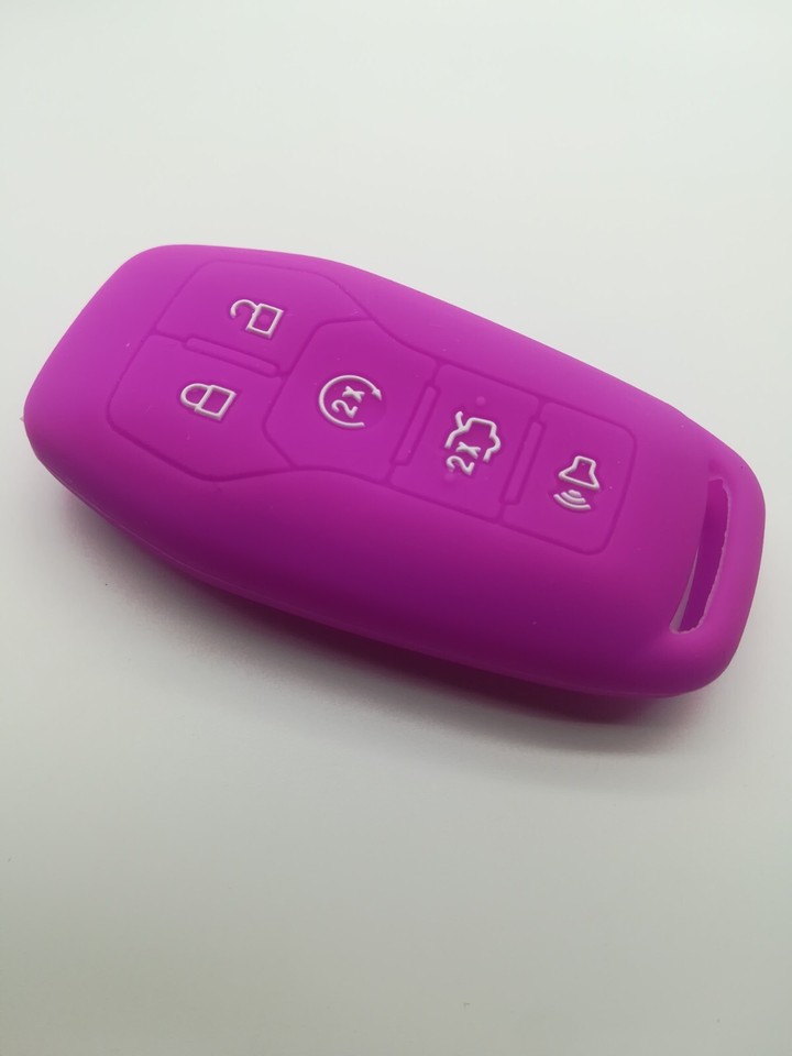 Rubber Remote Key Cover for Ford Fusion Mustang Edge EXPLORER F-150 F ...