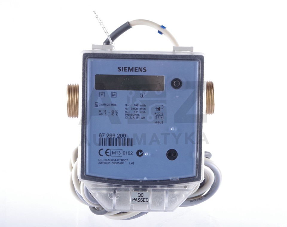 SIEMENS 2WR6051-7BB35-6X 2WR60517BB356X 2WR605-MBE Ultrasonic heat ...