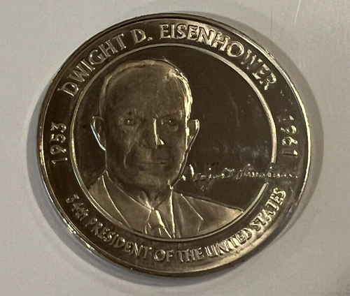 Dwight D. Eisenhower Challenge Coin Supreme Allied Commander President ...