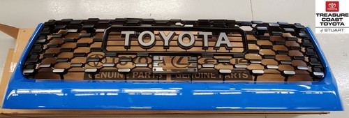 NEW OEM TOYOTA TUNDRA 18-2021 TRD PRO GRILLE 8T6 VOODOO BLUE | eBay