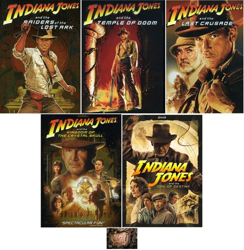 Indiana Jones Harrison Ford The Complete Collection 5 DVD Set New | eBay