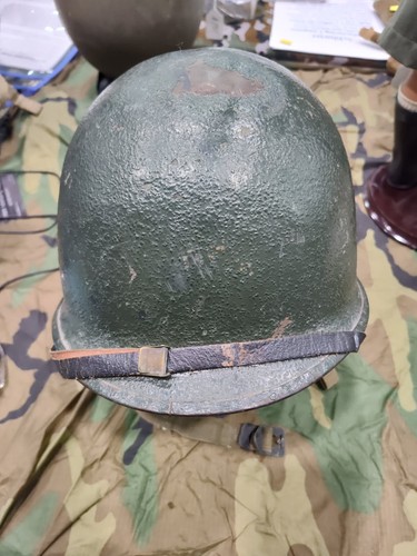 WW2 USGI M1 Schleuter Helmet Nice One! | eBay