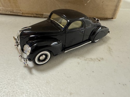 VTG Durham Classics 1938 Lincoln Zephyr 2-Door Coupe Black 1:43 Diecast ...