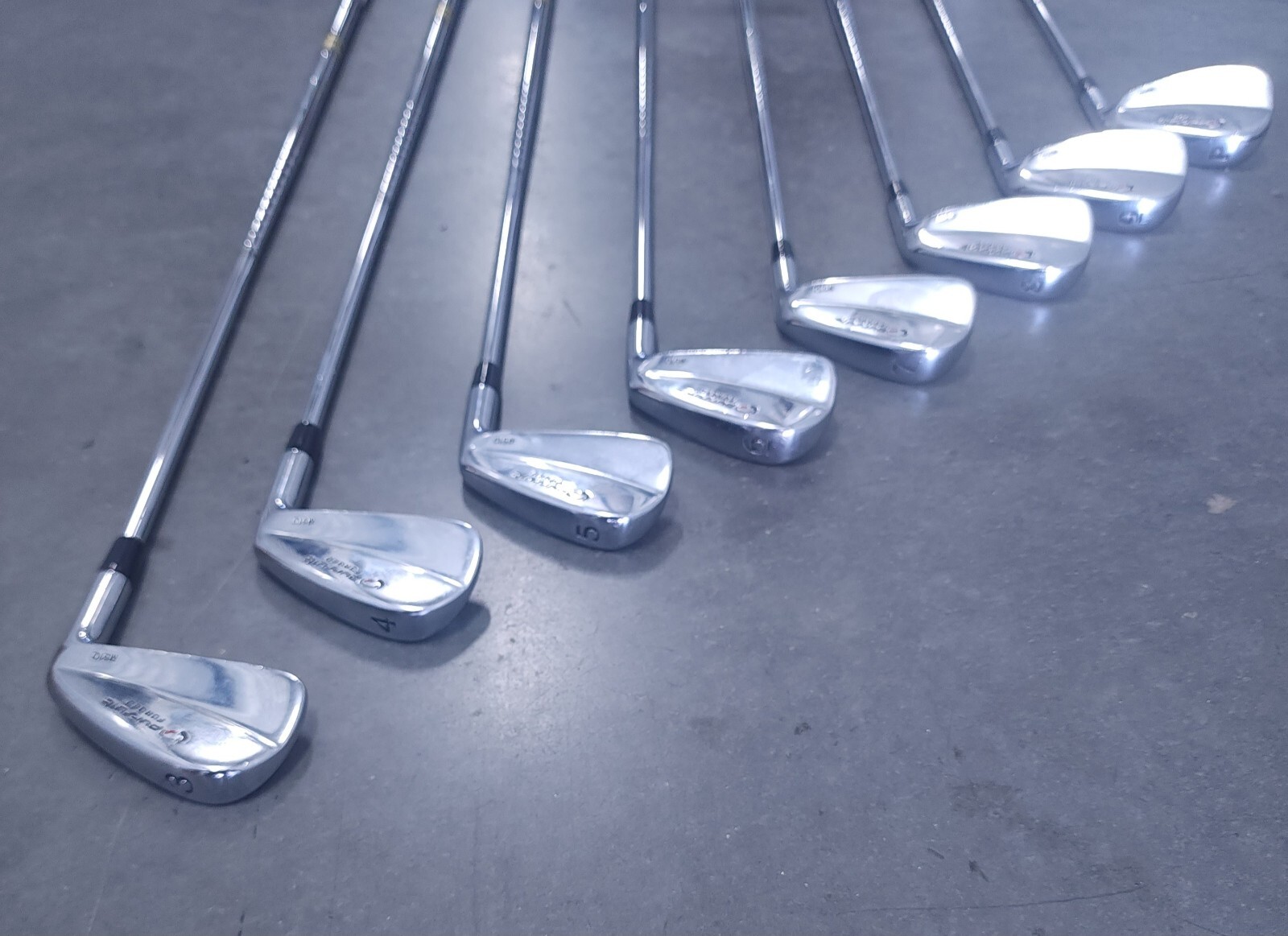 Giga Golf Pursuit Forged Iron Set 3 -PW T.T. "Feather Flight" Iron ...