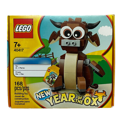 LEGO Year of the Ox 2021 Chinese Zodiac Set 40417 168 Pieces New In Box ...