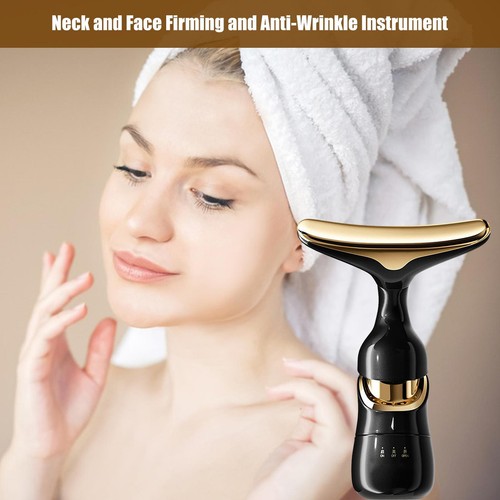 3in1 Face Neck Skin Tightening Lifting Device Facial Neck Beauty Device ...