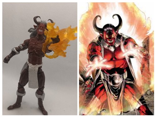 3.75" 1:18 Custom Action Figure Trigon Teen Titans DC Comics Marvel ...