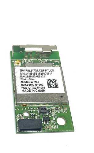 Sharp LC-50LB371U Wi-Fi Module internet Board Wireless Adapter ...