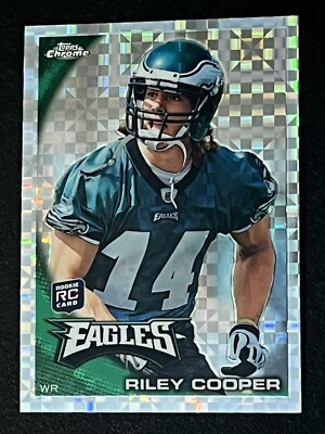 2010 Topps Chrome Riley Cooper #C103 RC Rookie X-Refractor ...
