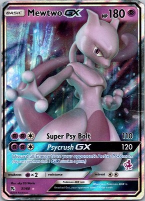 Mewtwo GX 31/68 Hidden Fates Ultra Rare MP | eBay