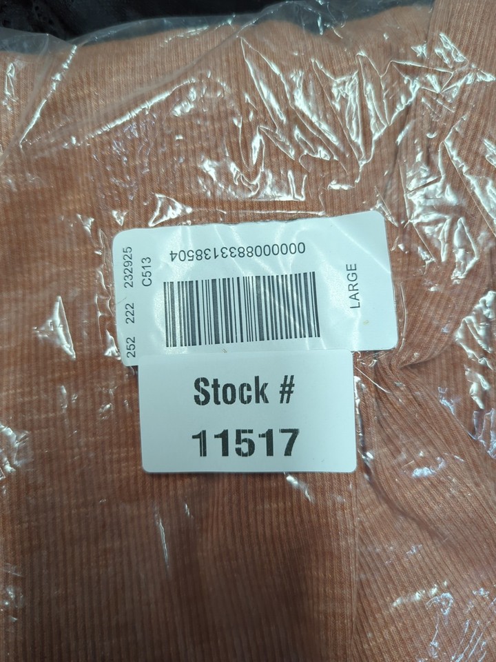 Maurices Ruffle Trim V Neck Tank Top Large Rust Orange | eBay UK