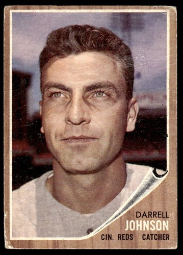 1962 Topps Darrell Johnson #16 Cincinnati Reds Baseball Card | eBay