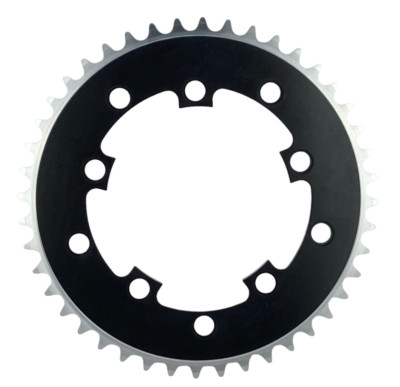 ProBMX Chainring #2 - 110/130BCD - 44 Teeth - 3/32" Black Old School ...