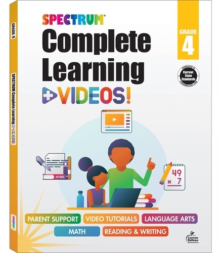 Spectrum Complete Learning + Videos Workbook (Poche) Spectrum ...