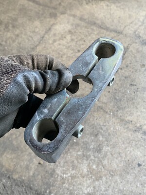 Harley Davidson Big Twin Inline Springer Top Clamp | eBay