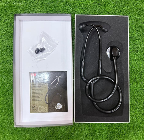 Littmann Master Classic II Stethoscope - Black Tube, Black Finish ...