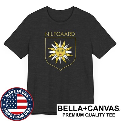 Nilfgaard Sigil Emblem Coat of Arms T-Shirt - The Witcher Great Sun Ard ...