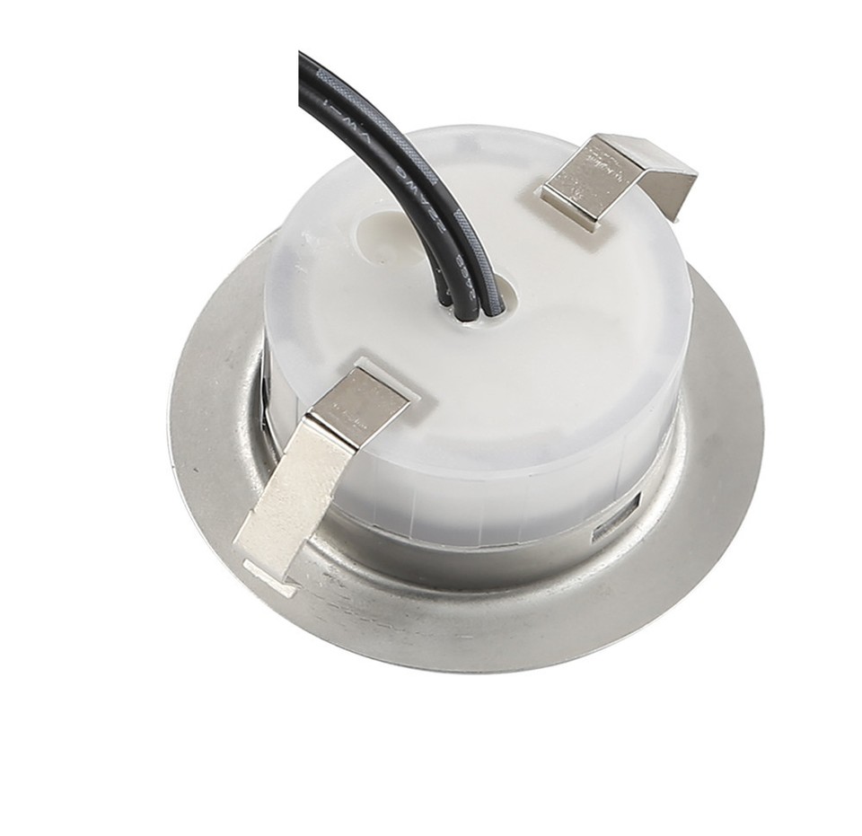 1~50PCS 45mm 12V 1W LED Outdoor Garden Stairs Path Deck Recessed ...