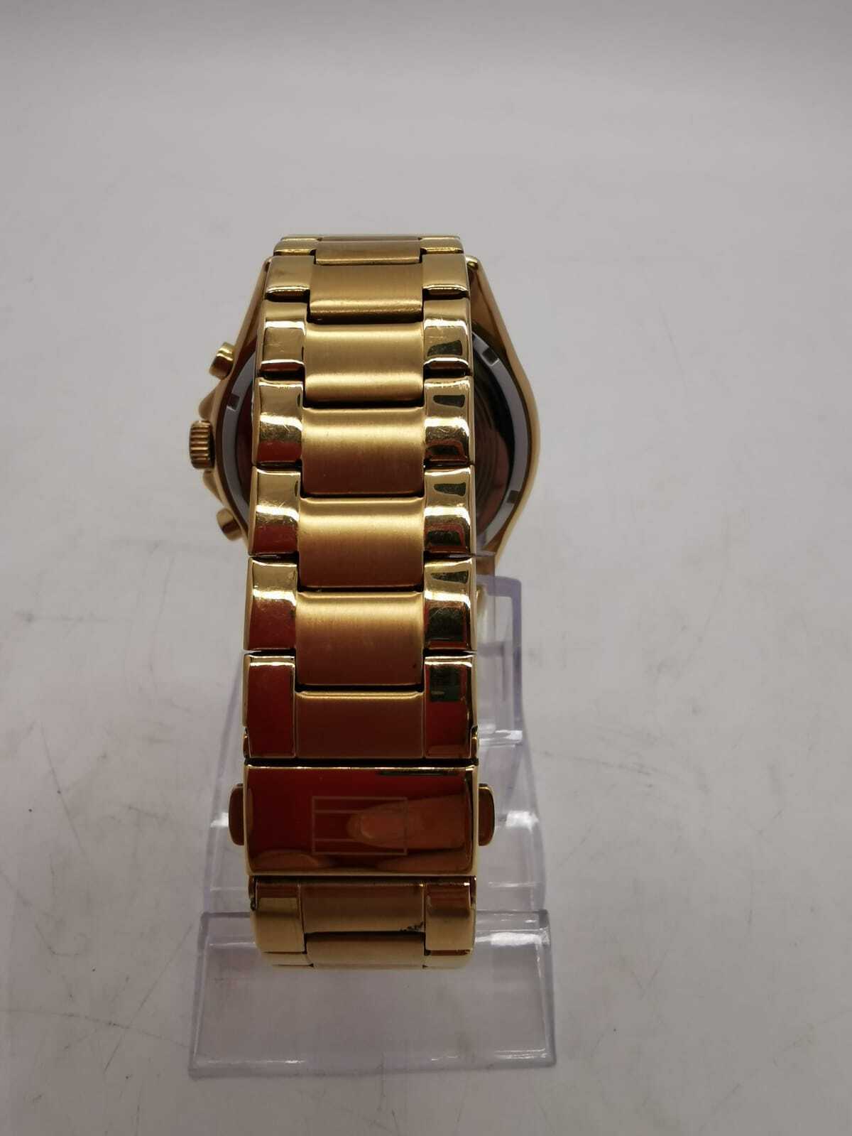 Tommy Hilfiger 1791121 47.55mm Golden Stainless Steel Case and Strap ...