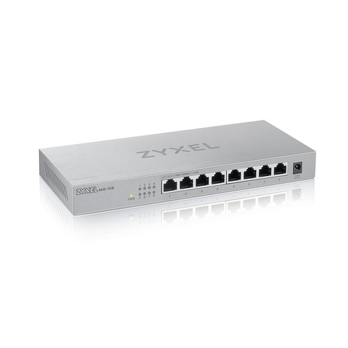 8-Port 2.5GbB MultiGig Ethernet Unmanaged Switch | 8 x 100/1G/2.5G Mbps ...