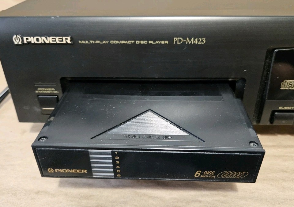 Pioneer PD-M423 - 6 Disc Cartridge CD Changer Player W/ Magazine - FOR ...