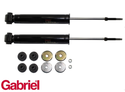 PAIR OF GABRIEL REAR ULTRA GAS SHOCK ABSORBERS FOR FORD FALCON XE XF EA ...