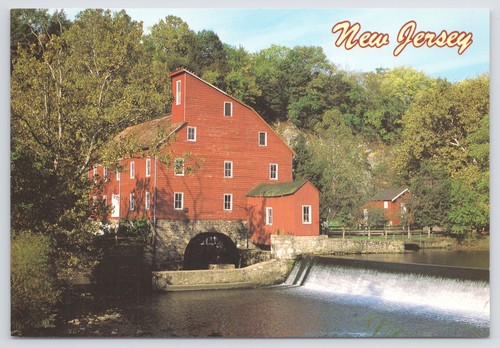 Clinton New Jersey~Historical Museum~Mill~Water Wheel~Continental ...