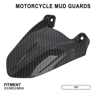 Talaria Rear Fender Mudguard For Talaria Sting X3/MX3/MX4 Carbon Fiber ...