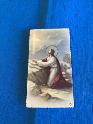 Vintage Jesus Christ 6067 Catholic Card Printed In Italy Rare | eBay